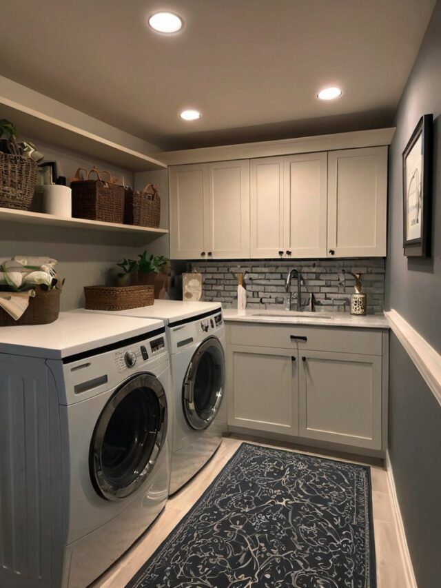 Efficient Basement Laundry Room Ideas Organization: Tips and Tricks ...
