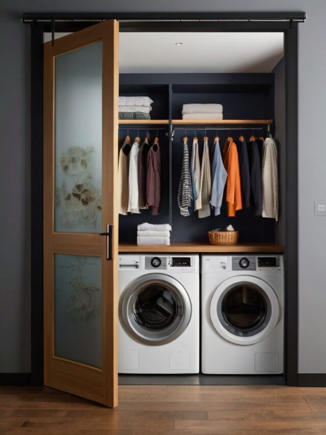 10 Trending Laundry Door Ideas: Stylish Upgrade - Homezillo