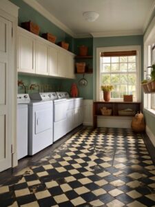 10 Trendy Laundry Room Floor Ideas - Homezillo