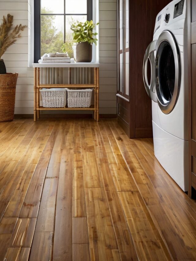 10 Trendy Laundry Room Floor Ideas - Homezillo