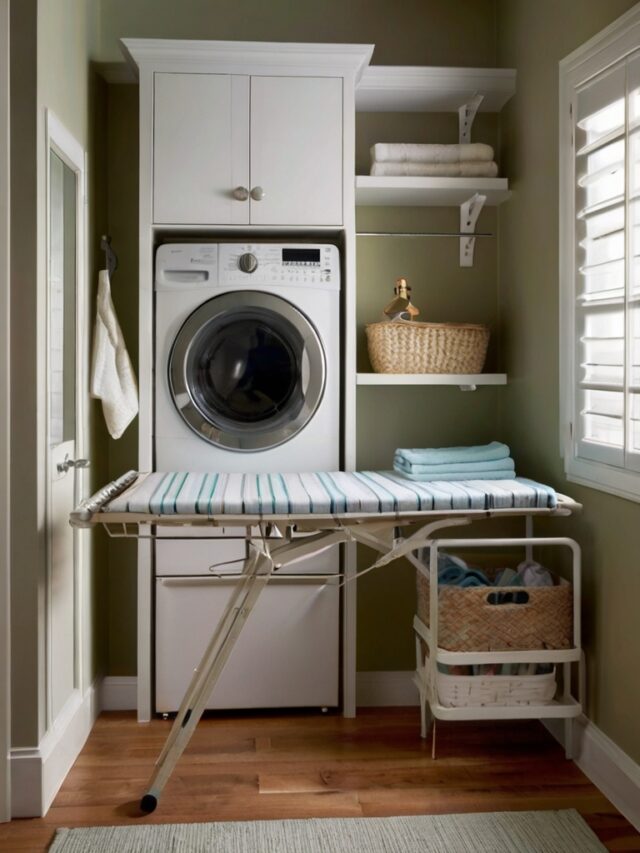 10 Reasonable Small Laundry Room Ideas - Homezillo
