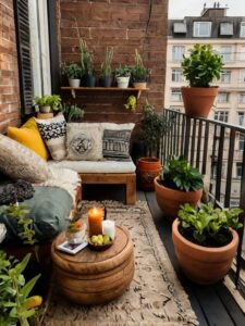 10 Stunning Small Boho Balcony Ideas to Transform Your Space - Homezillo
