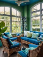 10 Creative Blue Sunroom Ideas: Modern and Bold Designs - Homezillo