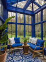 10 Creative Blue Sunroom Ideas: Modern and Bold Designs - Homezillo