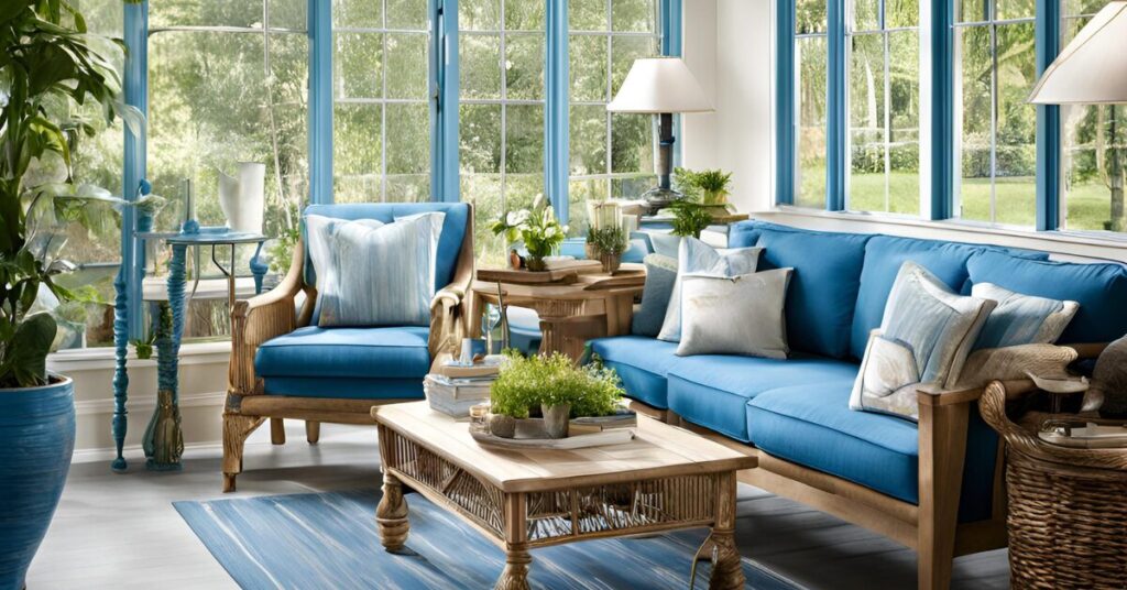 10 Creative Blue Sunroom Ideas: Modern and Bold Designs - Homezillo