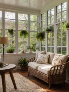 10 Cozy Sunroom Ideas: Bright, Airy and Cozy Space - Homezillo