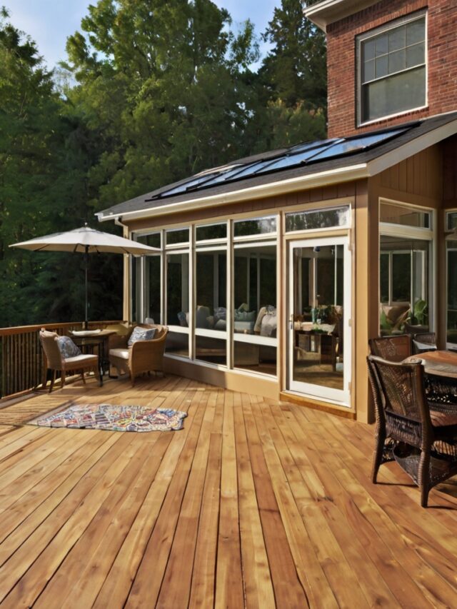 Deck Sunroom Ideas: Modern and Rustic Designs - Homezillo