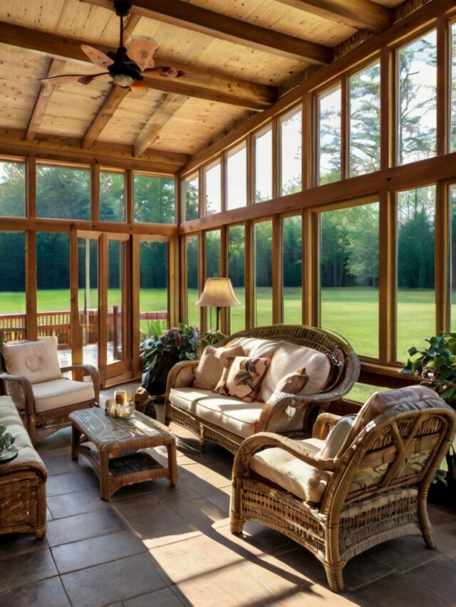 10 Top Four Season Sunroom Ideas: Decorating Trends - Homezillo