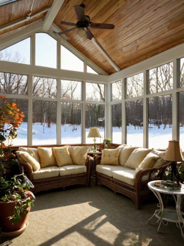 10 Top Four Season Sunroom Ideas: Decorating Trends - Homezillo