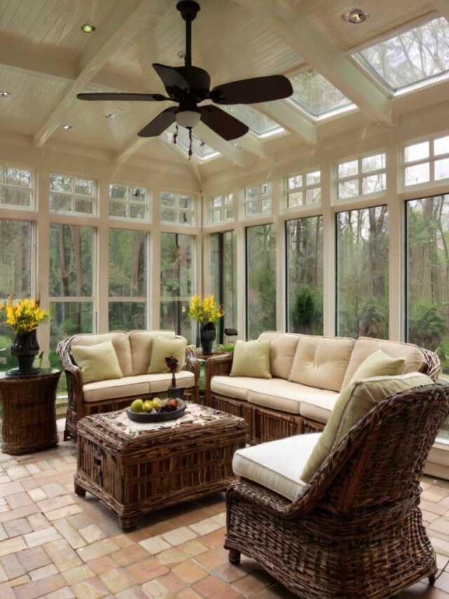 10 Top Four Season Sunroom Ideas: Decorating Trends - Homezillo