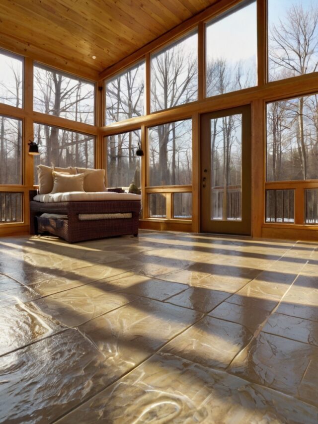 10 Sunroom Floor Ideas: Affordable and Eco-Friendly Options - Homezillo