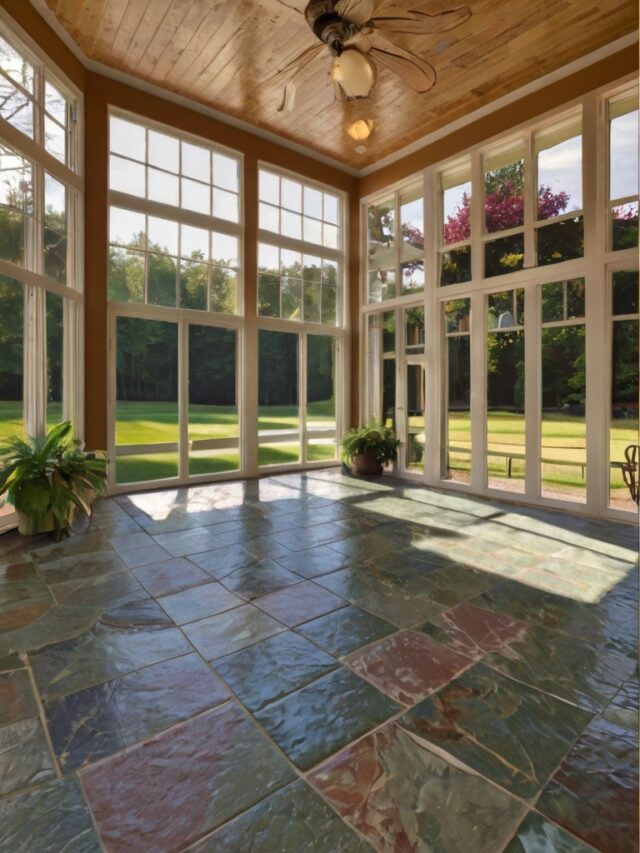 10 Sunroom Floor Ideas: Affordable and Eco-Friendly Options - Homezillo