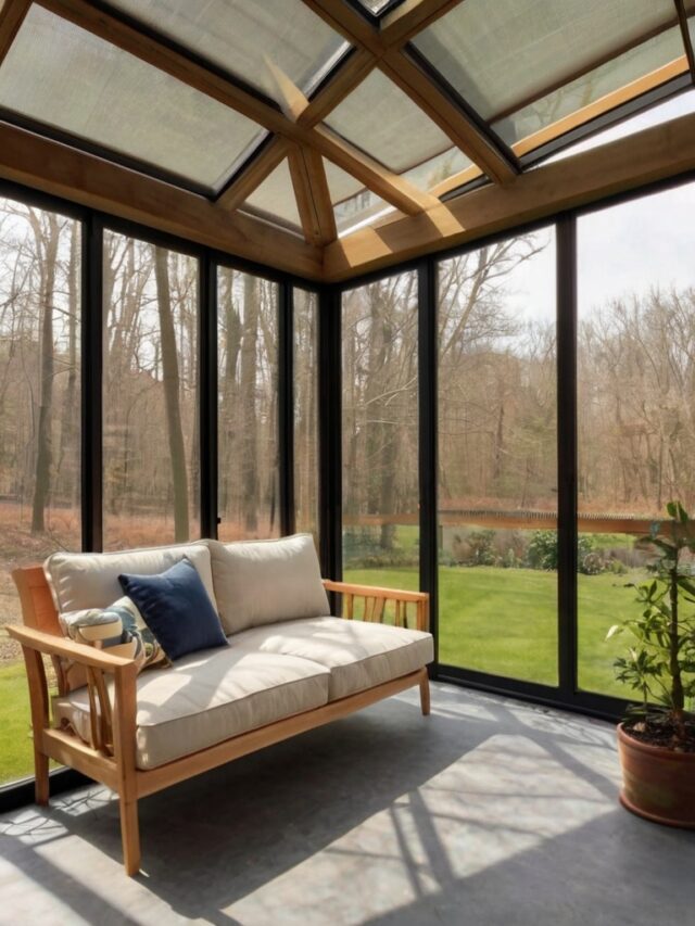 10 Enclosed Sunroom Ideas: Stunning Designs - Homezillo