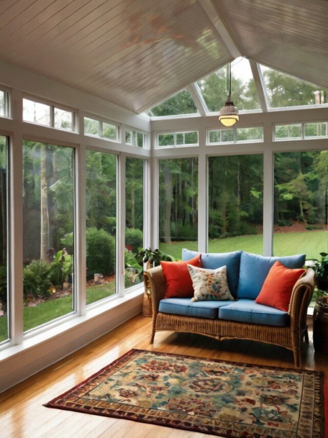 10 Enclosed Sunroom Ideas: Stunning Designs - Homezillo