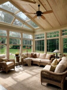 10 Enclosed Sunroom Ideas: Stunning Designs - Homezillo