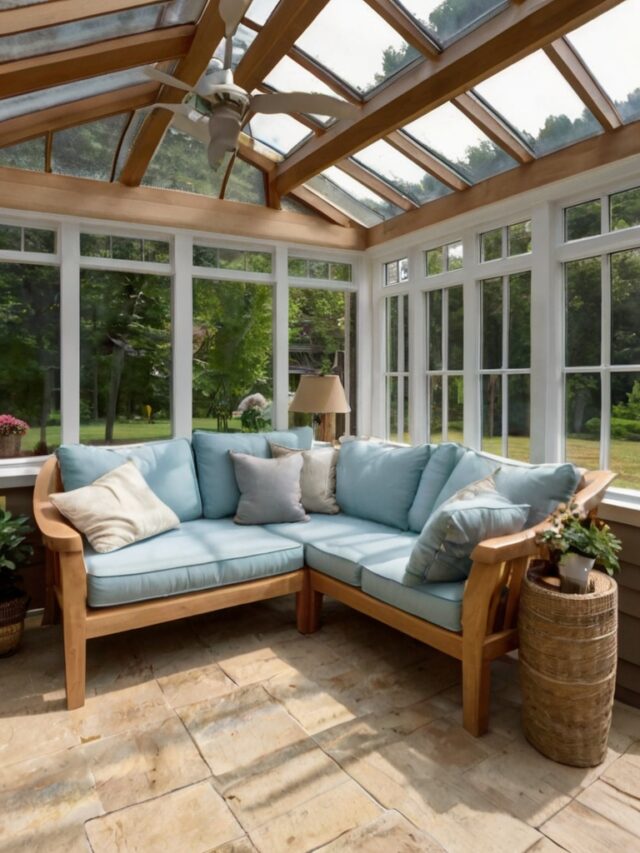 10 Stylish Outdoor Sunroom Ideas: Blend Nature and Comfort - Homezillo