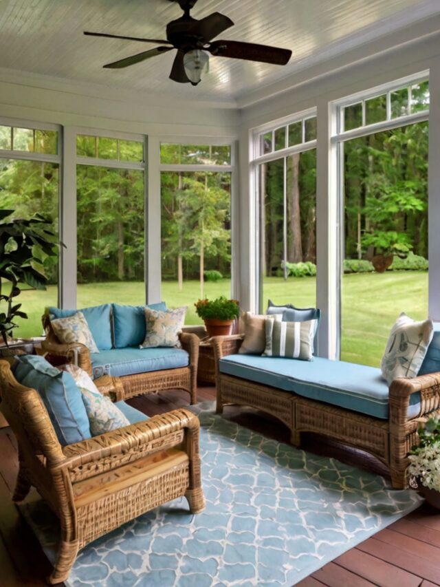 Top 10 Porch Sunroom Ideas: Latest Design - Homezillo
