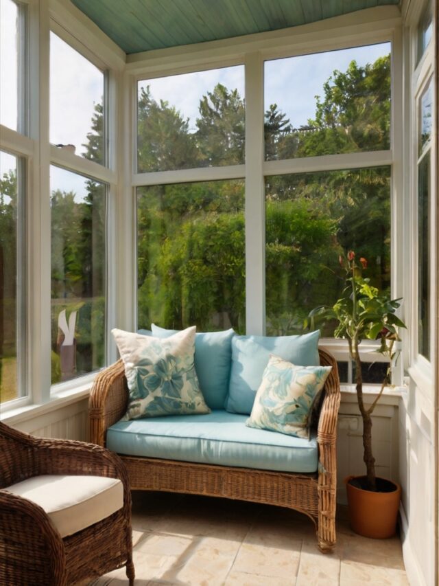 10 Small Sunroom Ideas: Creative and Cozy Designs - Homezillo