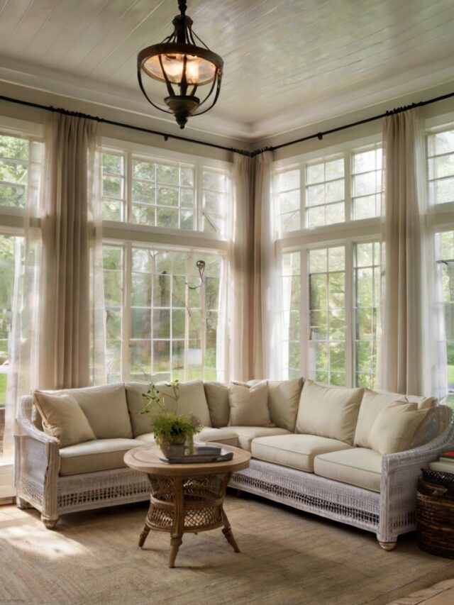 Top 10 Sunroom Curtain Ideas: How to Choose the Perfect Curtains ...