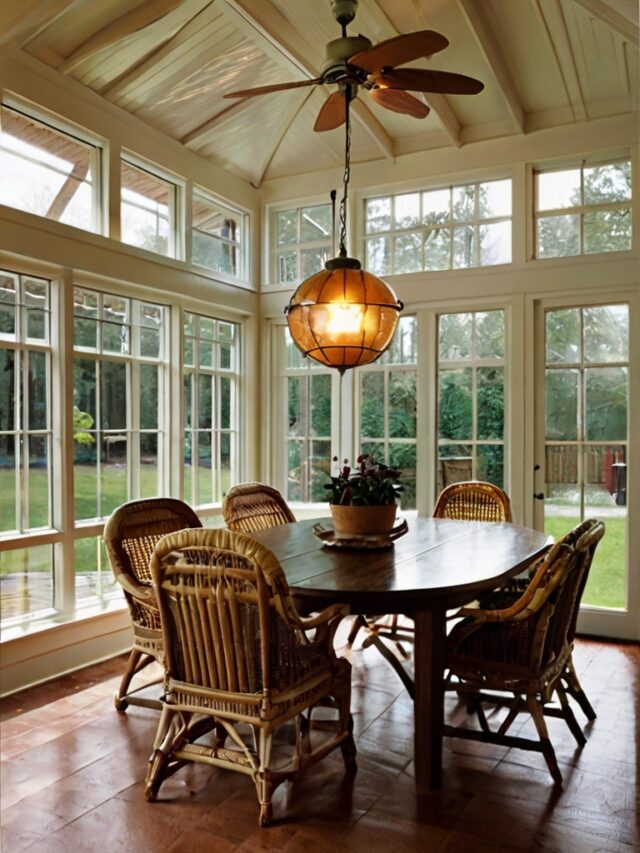 10 Creative Sunroom Dining Room Ideas: Layout Tips - Homezillo