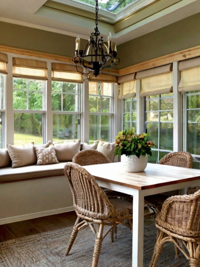 10 Creative Sunroom Dining Room Ideas: Layout Tips - Homezillo