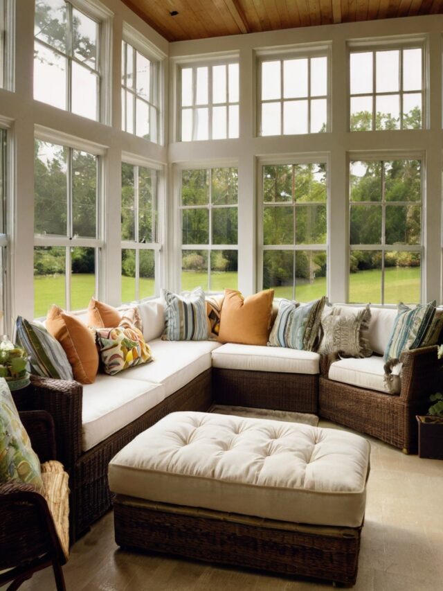 10 Sunroom Sofa Ideas: Eco-Friendly & Stylish Options - Homezillo