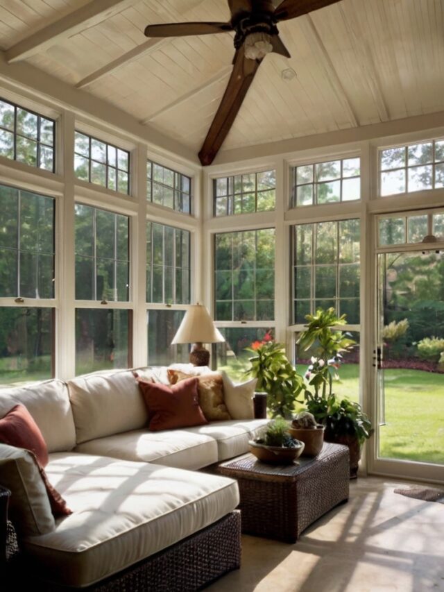 10 Sunroom Windows Ideas: Modern and Traditional Designs - Homezillo