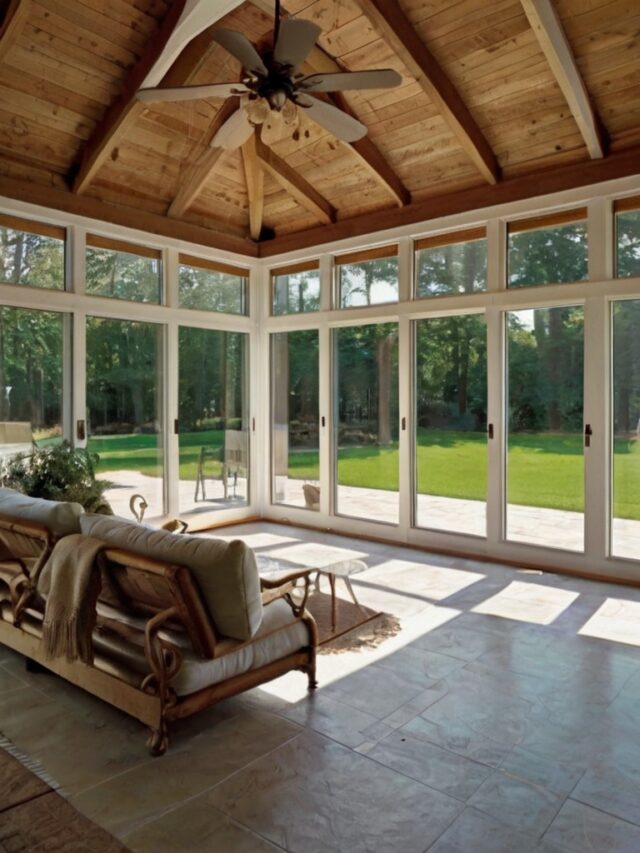 10 Sunroom Windows Ideas: Modern and Traditional Designs - Homezillo