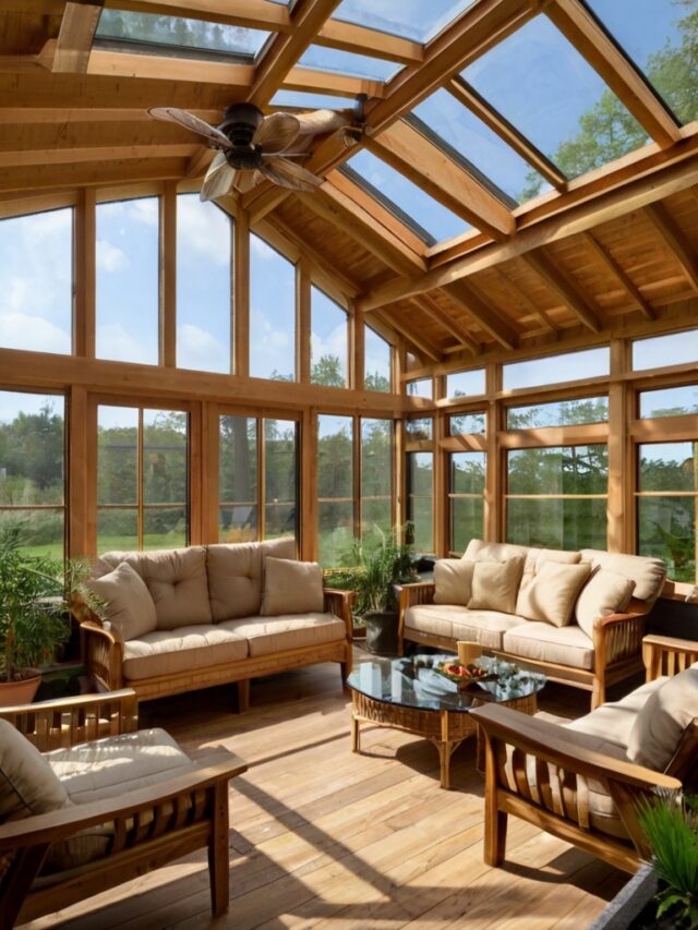 Top 10 Wood Sunroom Ideas: Minimalist Designs to Elevate Your Home ...