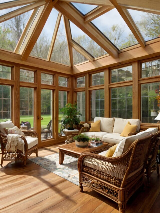 Top 10 Wood Sunroom Ideas: Minimalist Designs to Elevate Your Home ...