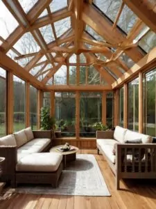 Top 10 Wood Sunroom Ideas: Minimalist Designs to Elevate Your Home ...