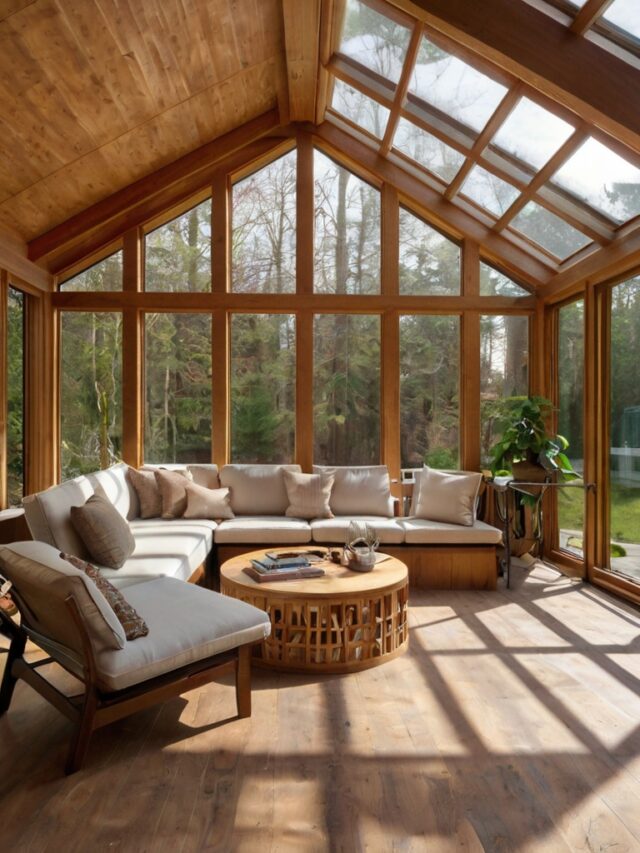 Top 10 Wood Sunroom Ideas: Minimalist Designs to Elevate Your Home ...