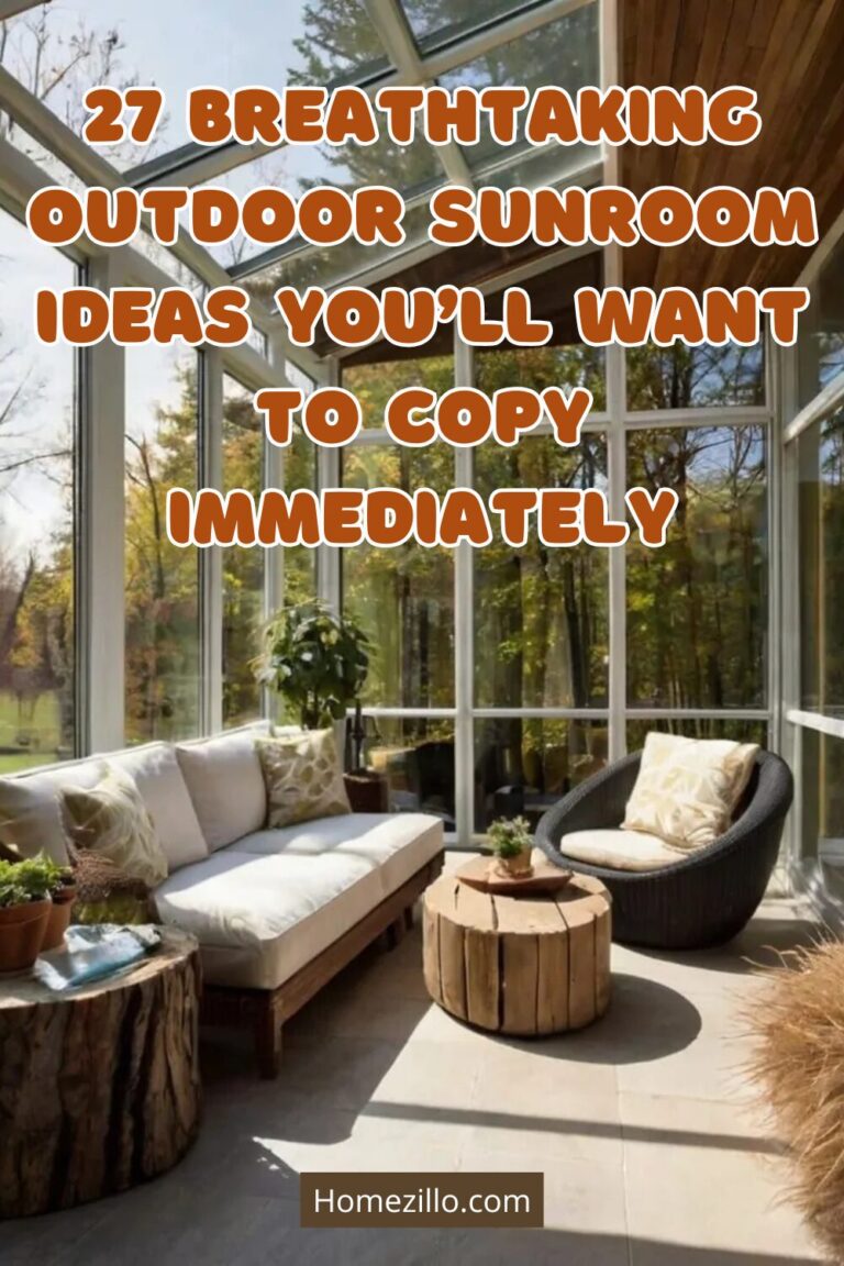 10 Stylish Outdoor Sunroom Ideas: Blend Nature and Comfort - Homezillo