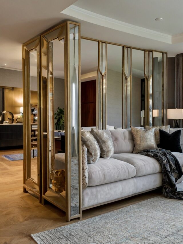 16 Stylish Room Divider Half Wall Ideas: Modern Look - Homezillo