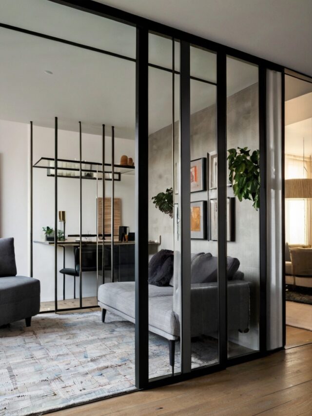 16 Stylish Room Divider Half Wall Ideas: Modern Look - Homezillo
