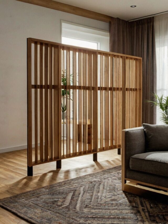 16 Stylish Room Divider Half Wall Ideas: Modern Look - Homezillo