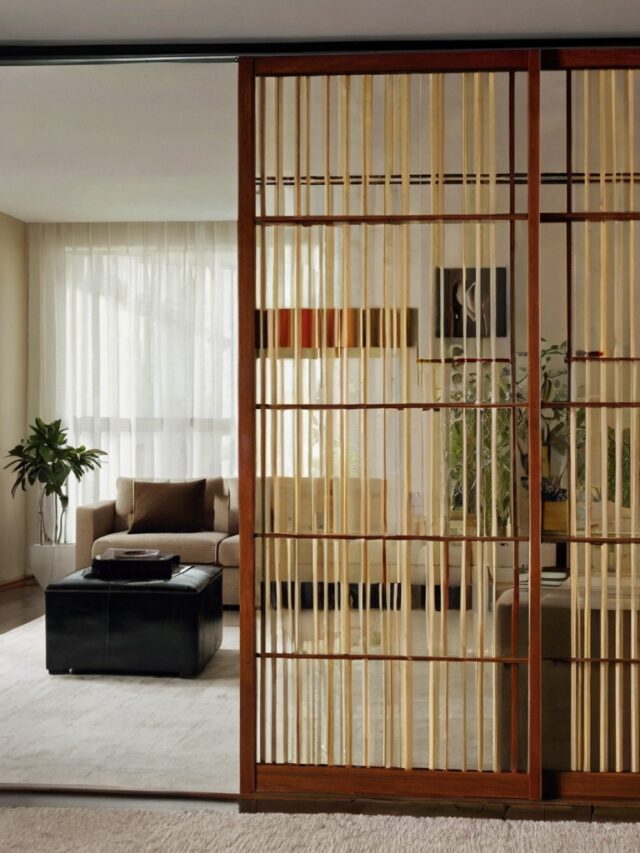 15+ Stunning Sliding Room Divider Ideas for Modern Interiors - Homezillo