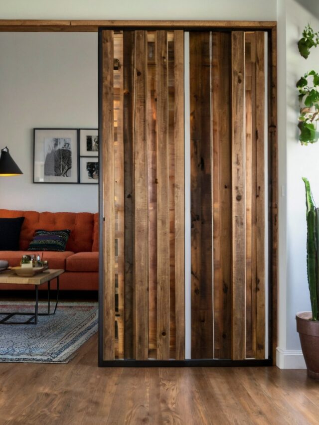 15+ Stunning Sliding Room Divider Ideas for Modern Interiors - Homezillo