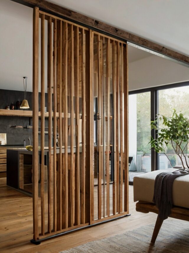 15+ Stunning Sliding Room Divider Ideas for Modern Interiors - Homezillo