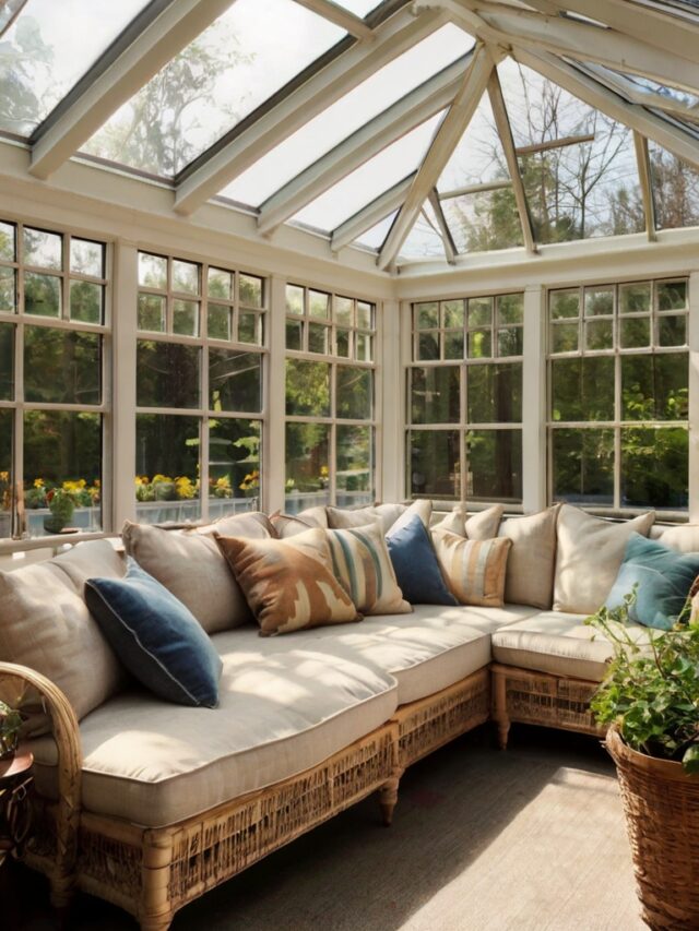 16 Cozy Sunroom Couch Ideas: Stylish Options - Homezillo