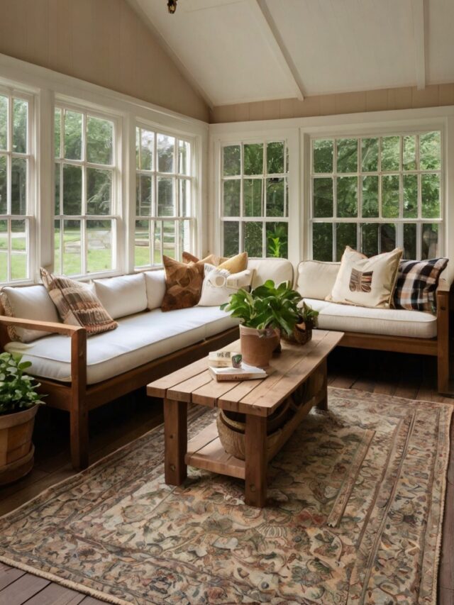 16 Cozy Sunroom Couch Ideas: Stylish Options - Homezillo
