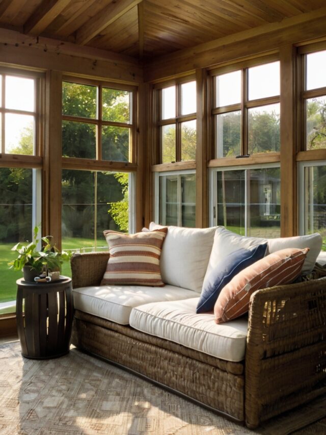 16 Cozy Sunroom Couch Ideas: Stylish Options - Homezillo