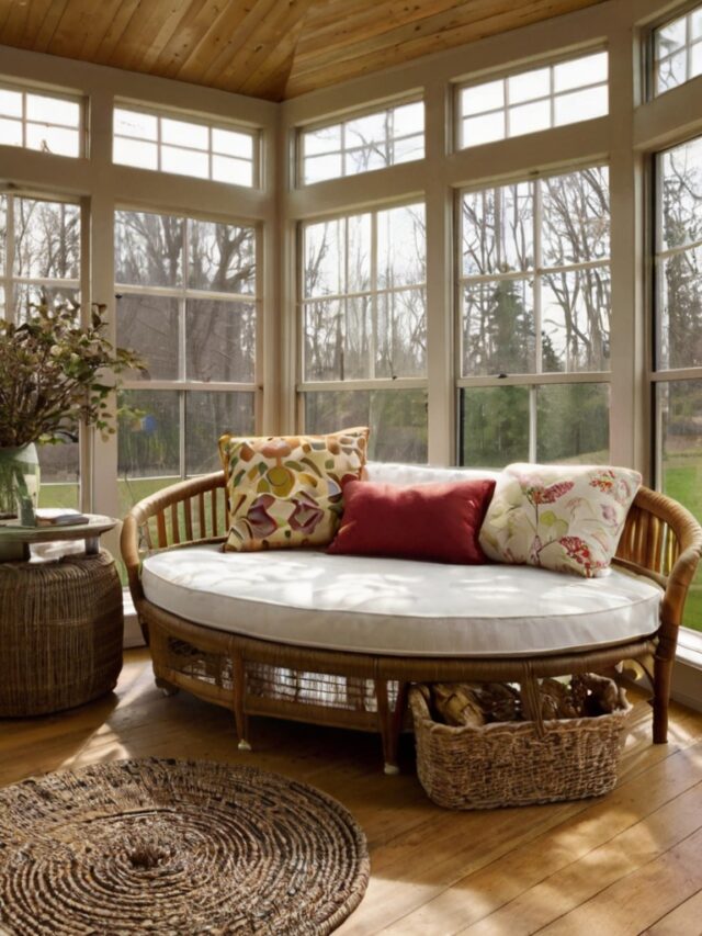 16 Cozy Sunroom Couch Ideas: Stylish Options - Homezillo