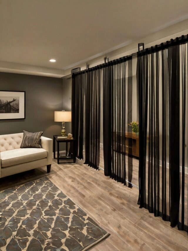 16 Innovative Basement Room Divider Ideas - Homezillo