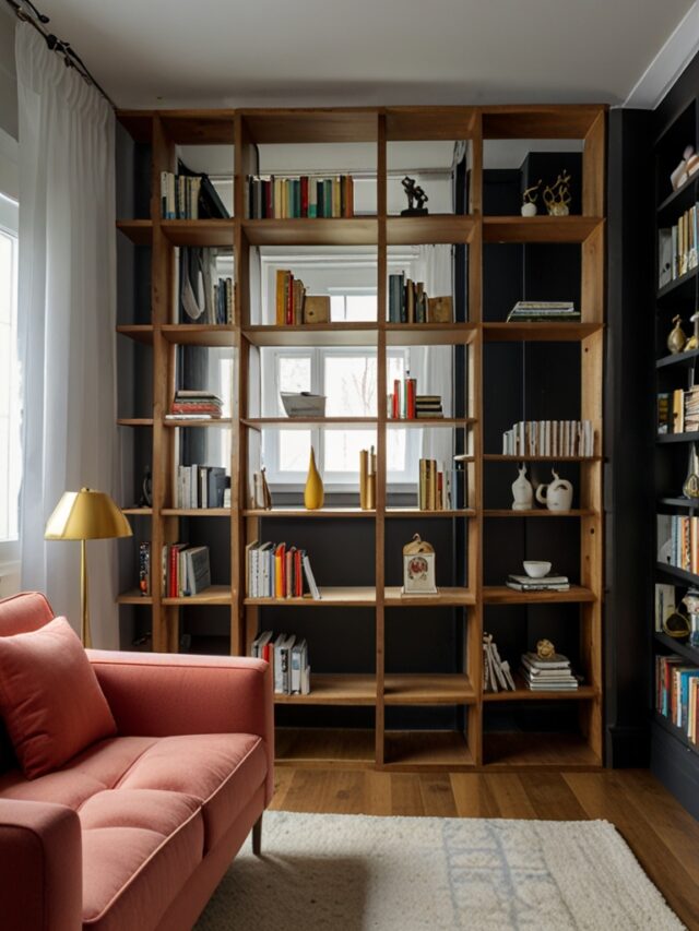 16 Creative Bookcase Room Divider Ideas: Chic Home - Homezillo
