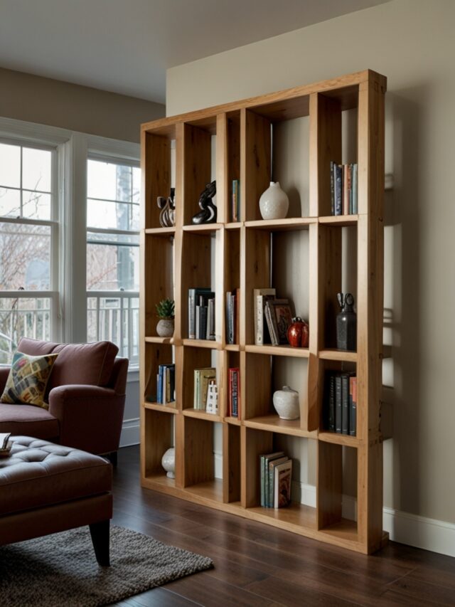 16 Creative Bookcase Room Divider Ideas: Chic Home - Homezillo