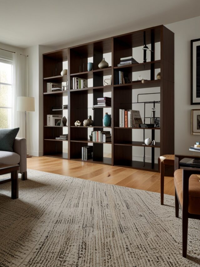16 Creative Bookcase Room Divider Ideas: Chic Home - Homezillo