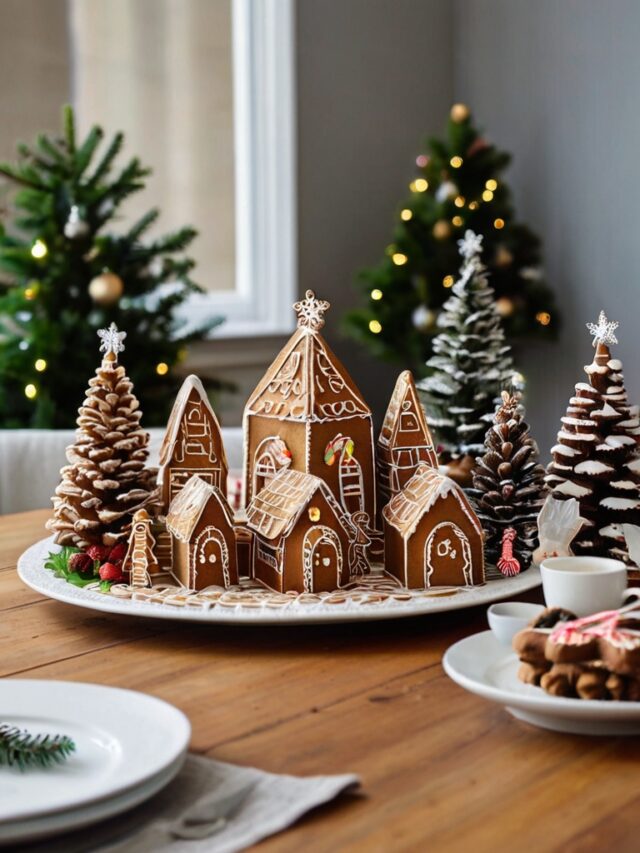 15+ Affordable Christmas Centerpiece Ideas for Round Table - Homezillo