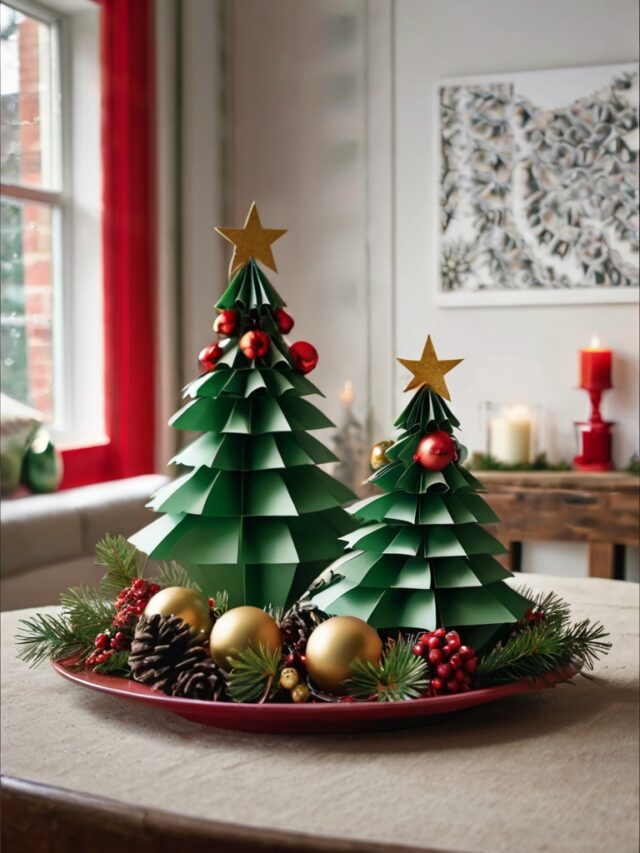 15+ Affordable Christmas Centerpiece Ideas for Round Table - Homezillo