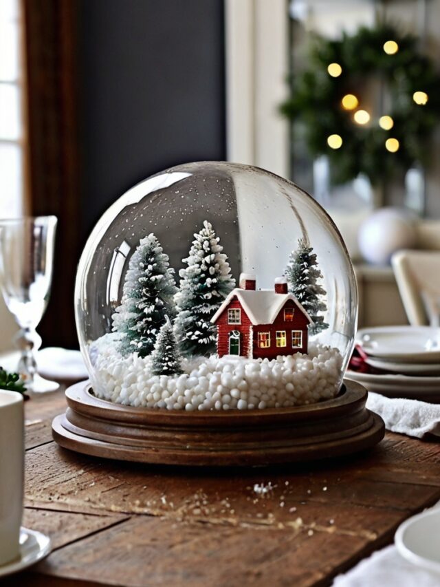 15+ Affordable Christmas Centerpiece Ideas for Round Table - Homezillo